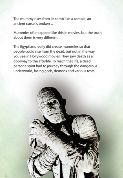 Ancient Mummies book by Carol Krueger - Rainbow Reading