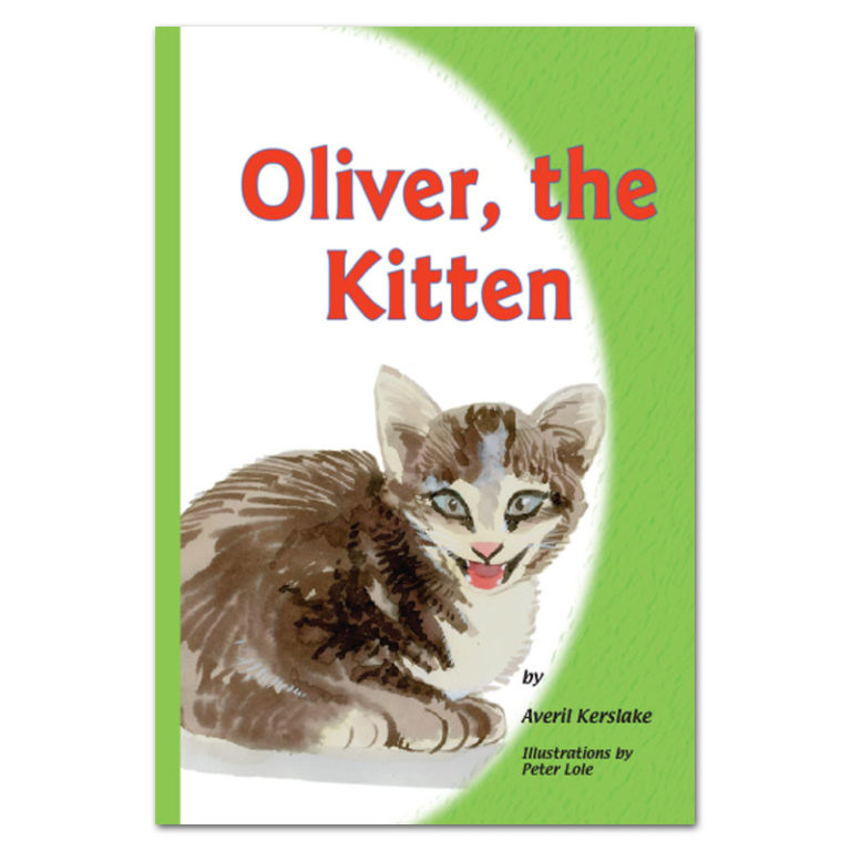 Oliver, the Kitten book by Averil Kerslake - Rainbow Reading
