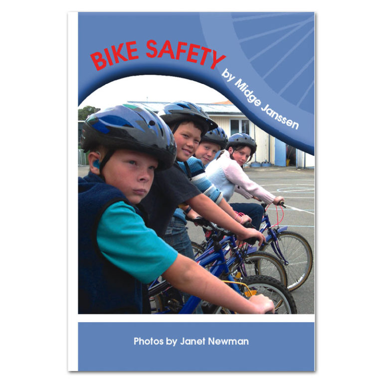 Bike Safety book by Janet Newman - Rainbow Reading