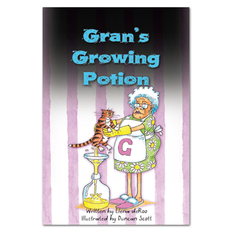Gran’s Growing Potion book by Elena de Roo - Rainbow Reading