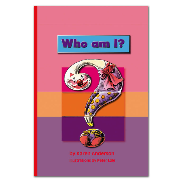 Who am I book by Karen Anderson - Rainbow Reading