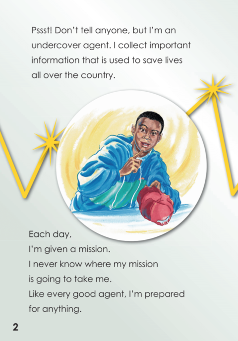 Agent 41 book by Daniel Pluck - Rainbow Reading