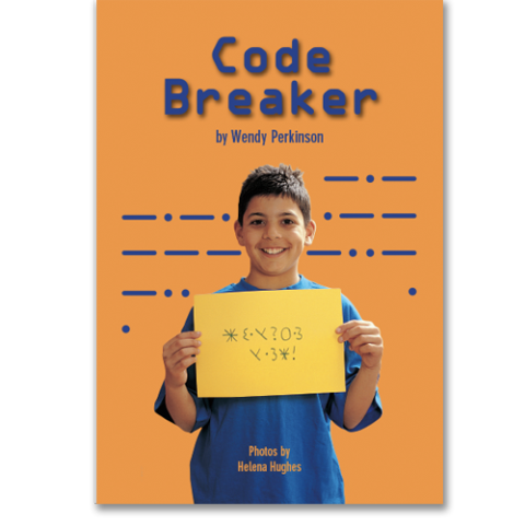Code Breaker book by Wendy Perkinson - Rainbow Reading
