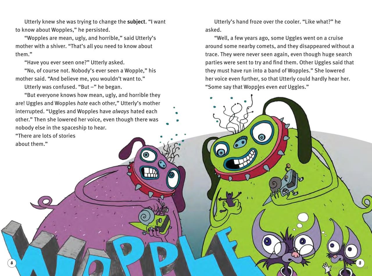 Aliens: Uggles Meet Wopples – PACK OF 6 - Rainbow Reading