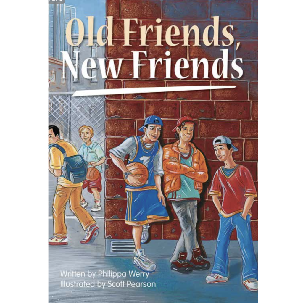 Old Friends, New Friends book by Philippa Werry - Rainbow Reading
