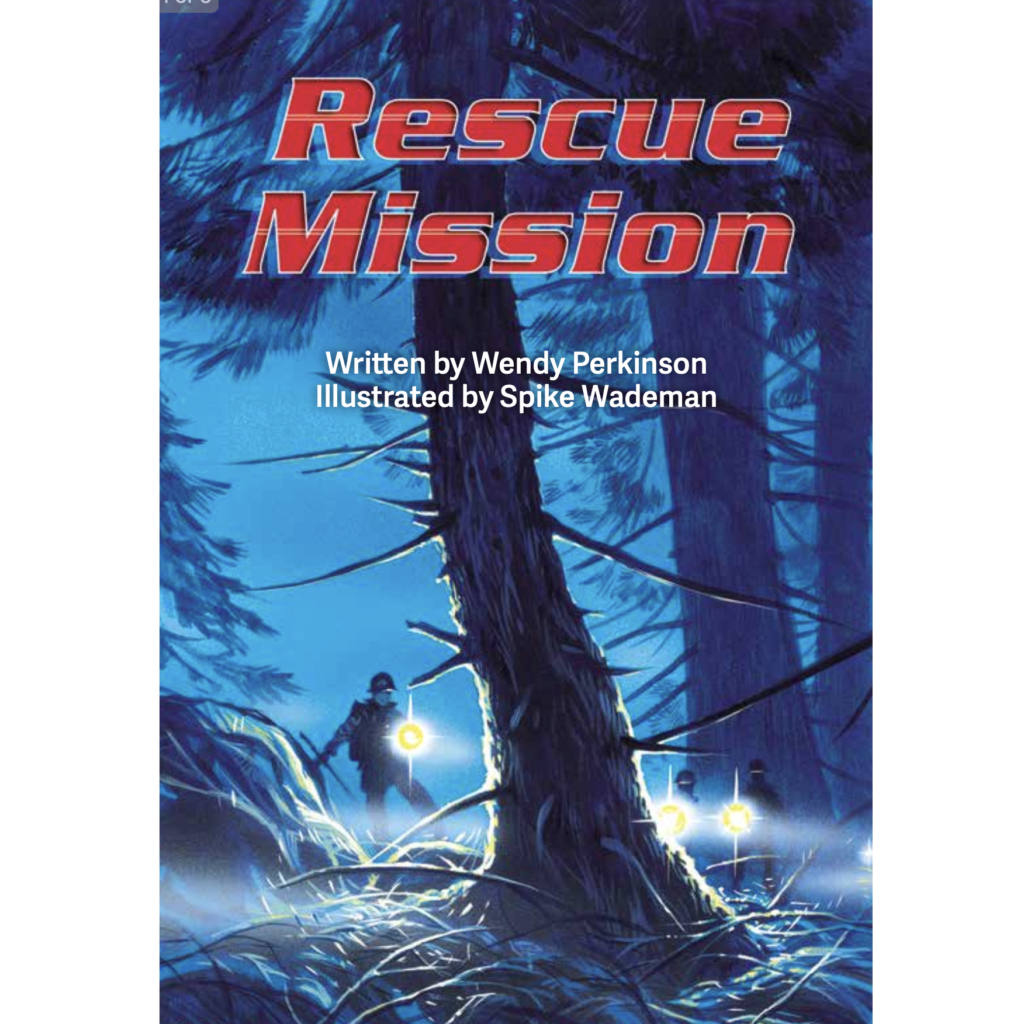 Rescue Mission book by Wendy Perkinson - Rainbow Reading