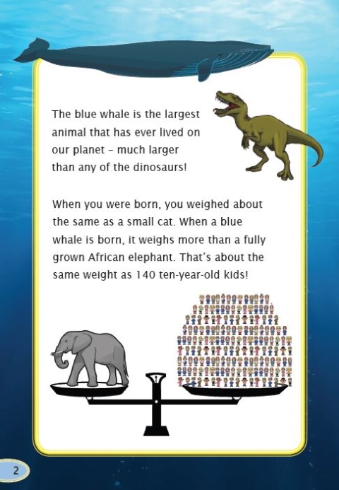 The Blue Whale book by Michelle Kelly - Rainbow Reading